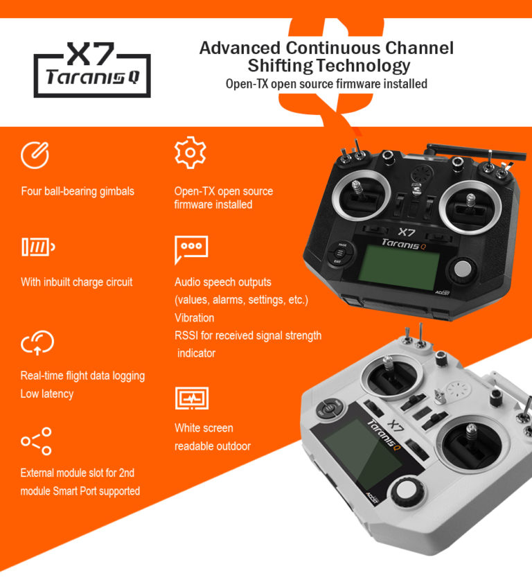 FrSky Taranis Q X7 | Actualités : Drones et Innovations