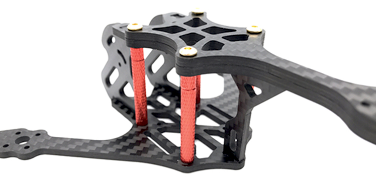 Frame tricopter EXUAV Y120S Carbon | Actualités : Drones et Innovations