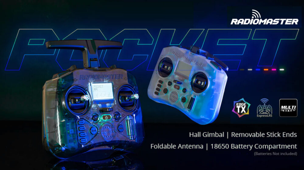 Nouvelle RadioMaster Pocket Radio Controller (M2) FPV | News Drones FPV